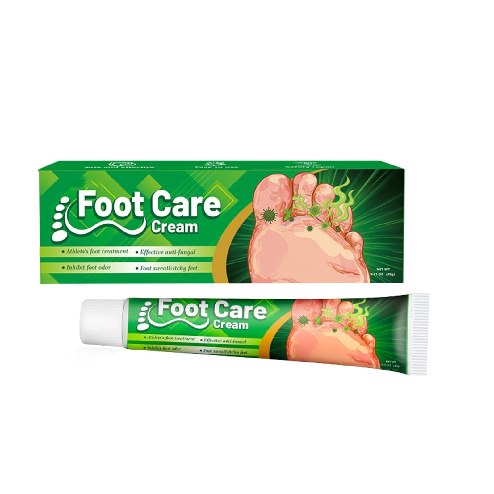 ECPECAD Herbal Athlete's Foot Care Balm 20 G, Effectively Treats Foot Odor, Itchy Feet, Rotten ...