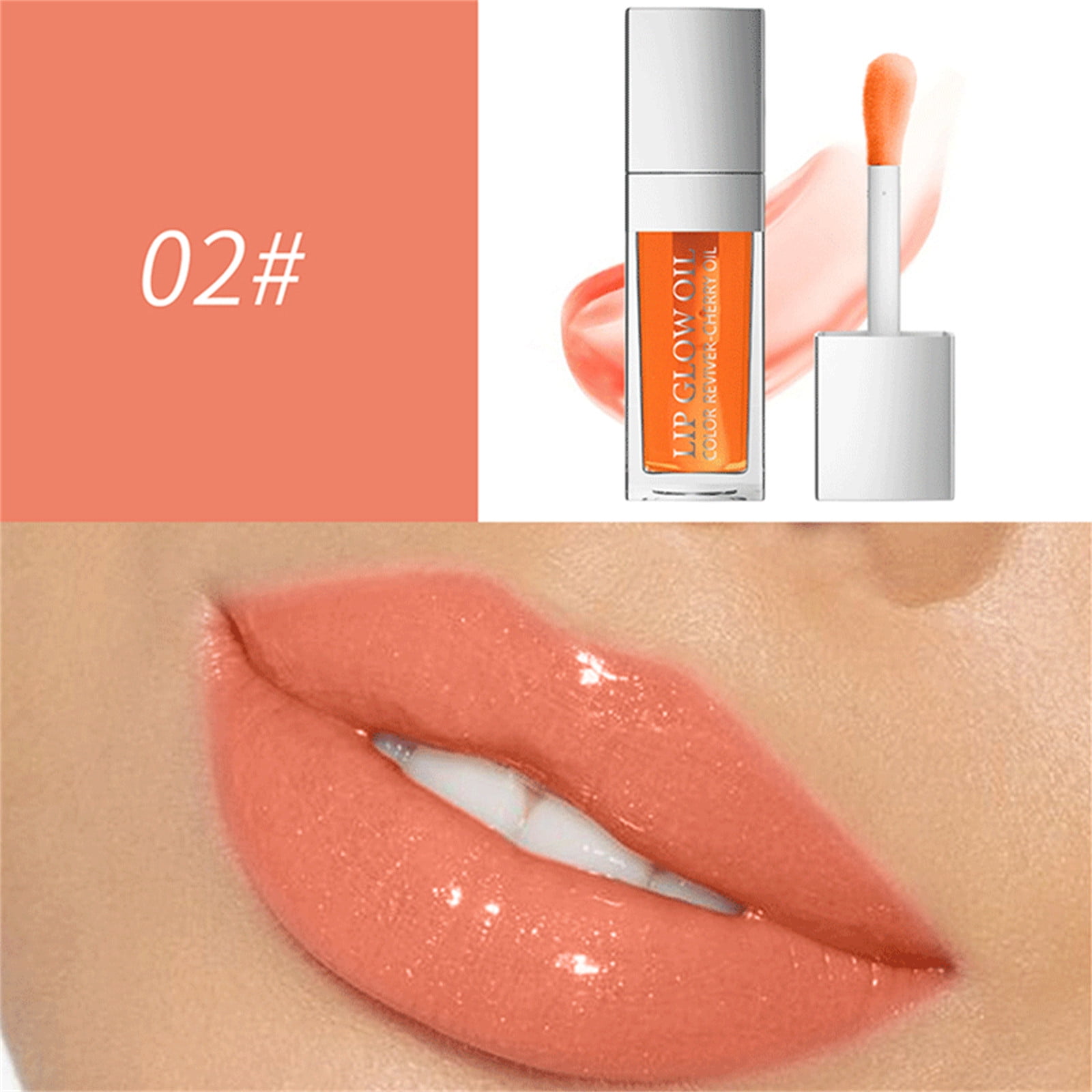 Hydrating Lip Glow Oil, Plumping Lip Oil, Tinted Lip Balm Lip Care ...