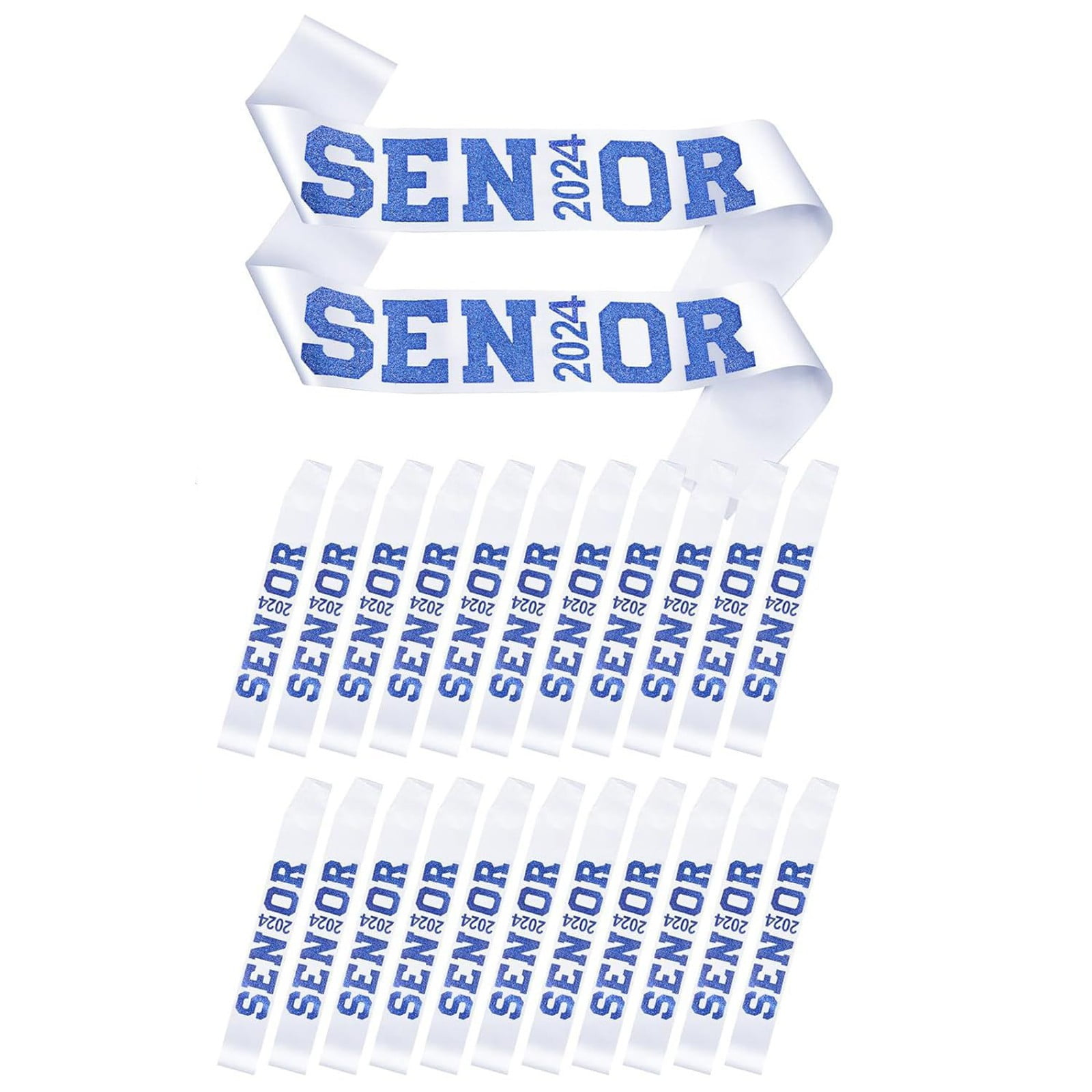 ECPECAD Matsui Senior 2024 Satin Sashes With Glitter Letters ...