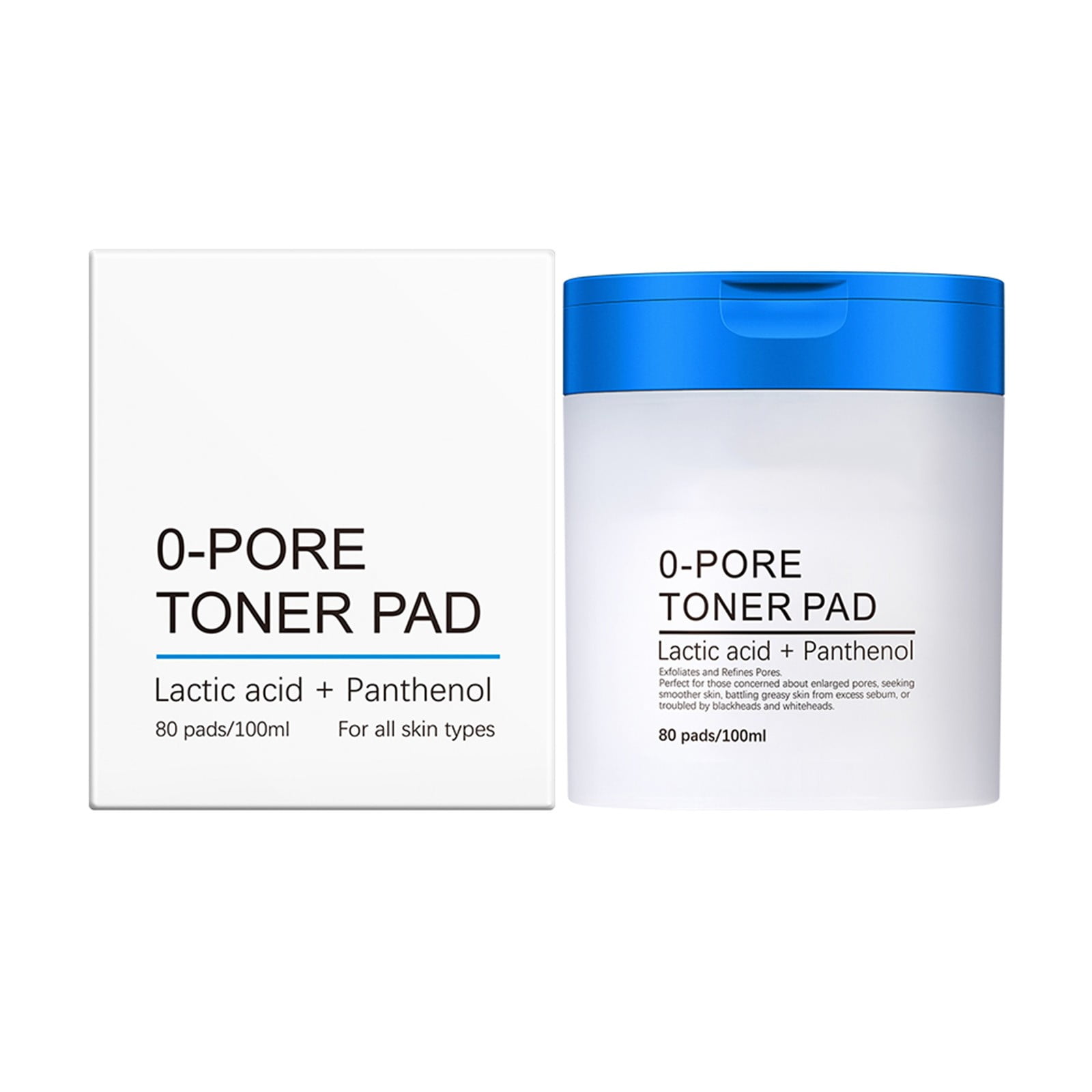 ECPECAD Skin Care Set, DualTextured Facial Toner Pads For Exfoliation ...