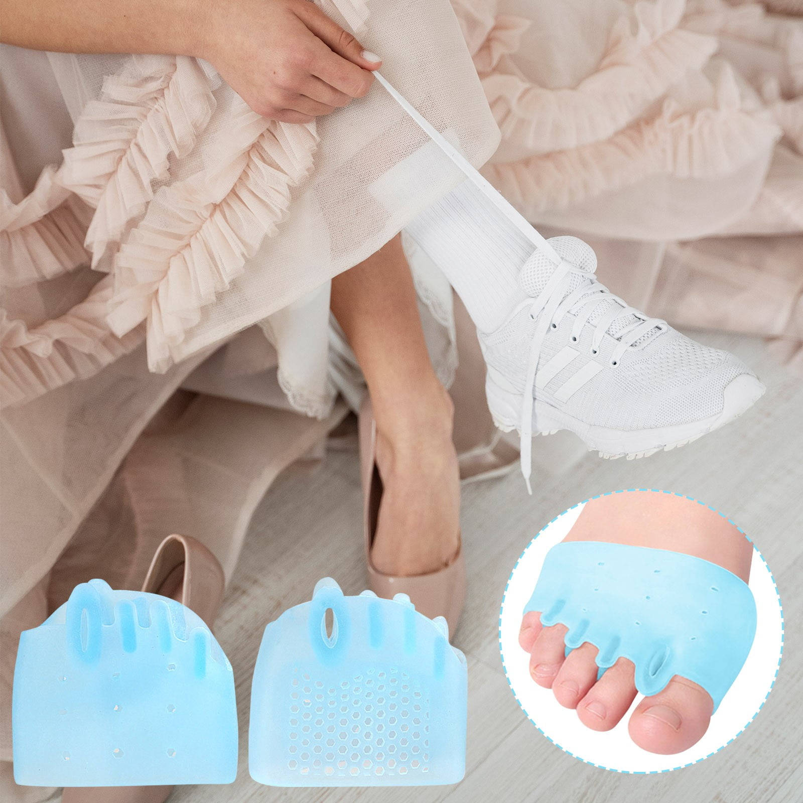 ECPECAD Toe Separator To Correct Bunion And Foot Pain Relief, Front ...