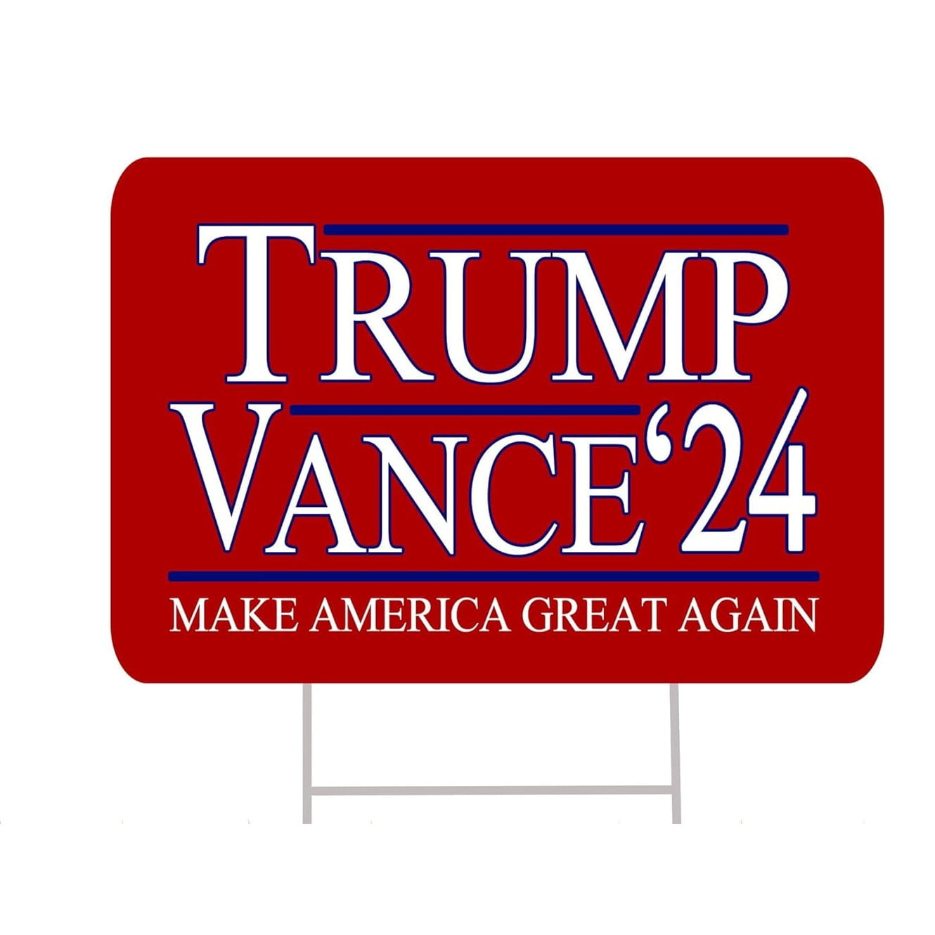 ECPECAD Trump Decorations Yard Signs, Yard Signs 2024 Double Sided Fade ...