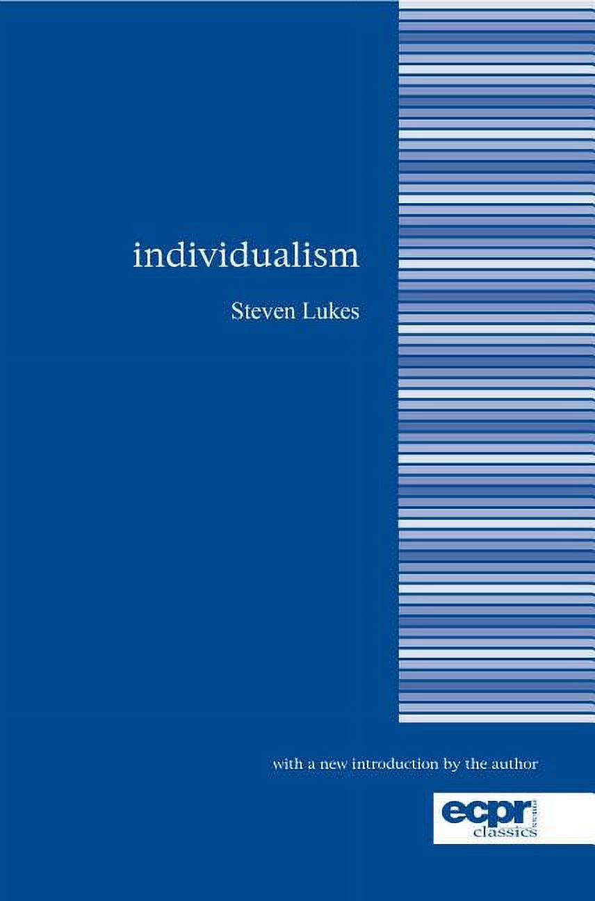 ECPR Classics: Individualism (Paperback) - Walmart Business Supplies