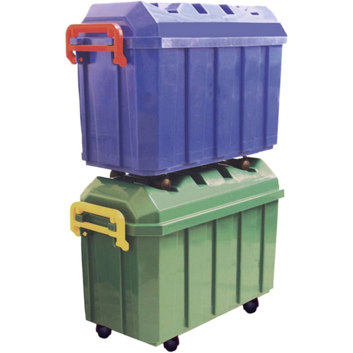 ECR4KIDS Assorted Stackable Storage Trunks, 4 Pk. - Walmart.com