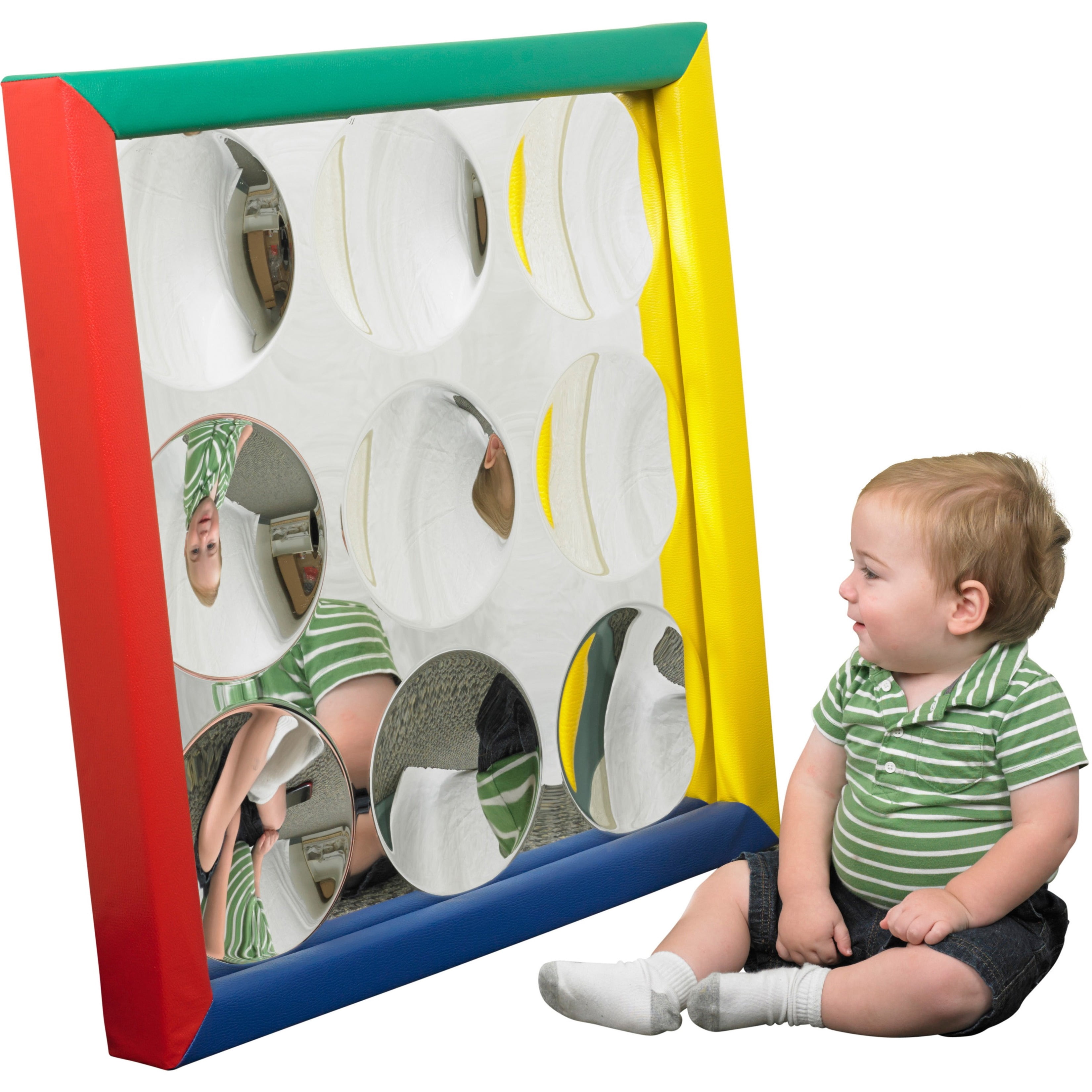 ECR4KIDS Bubble Innie Frame Mirror - Walmart.com