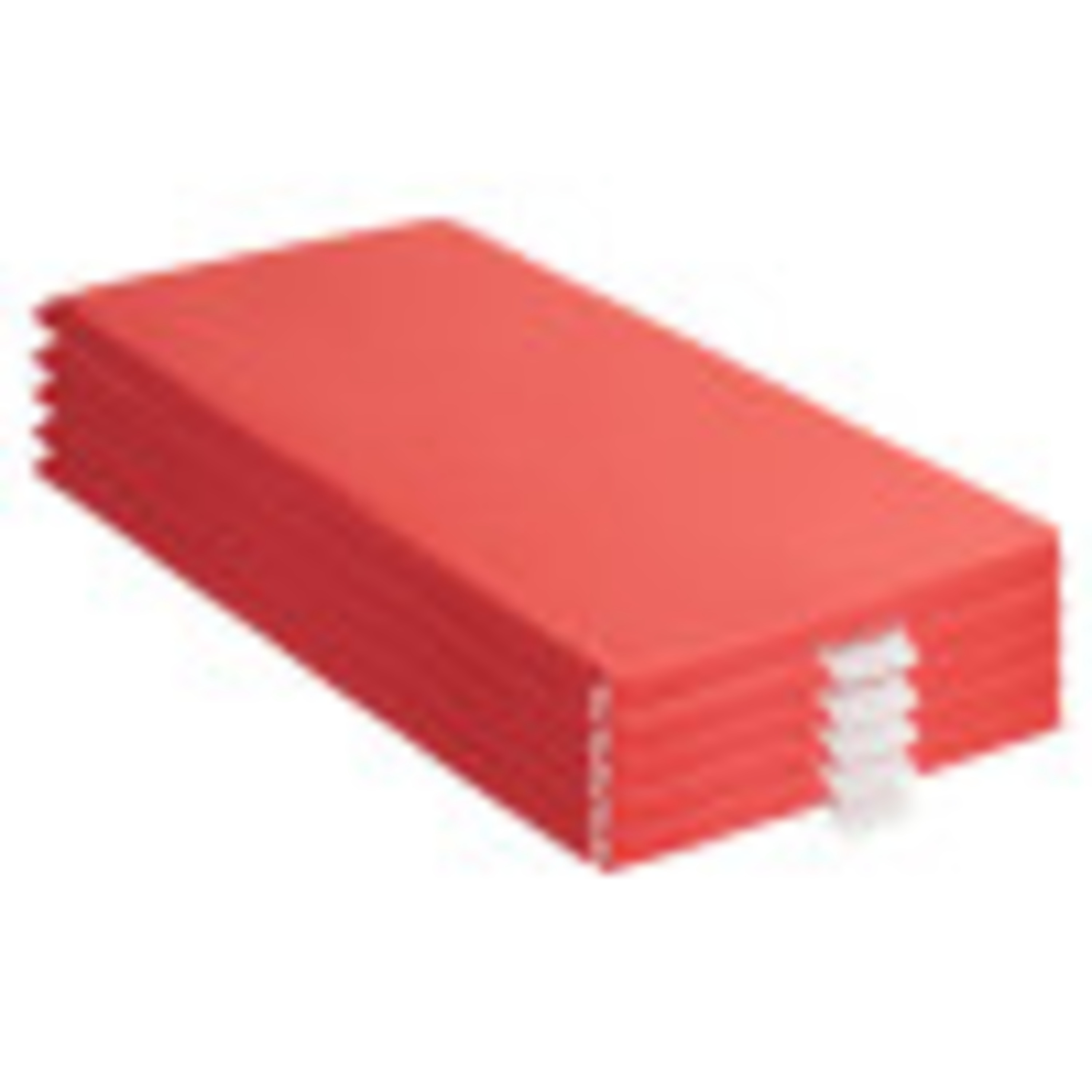 ECR4Kids 2" Thick Rainbow Rest Nap Mats with Name Tag Holder, Red (5 ...