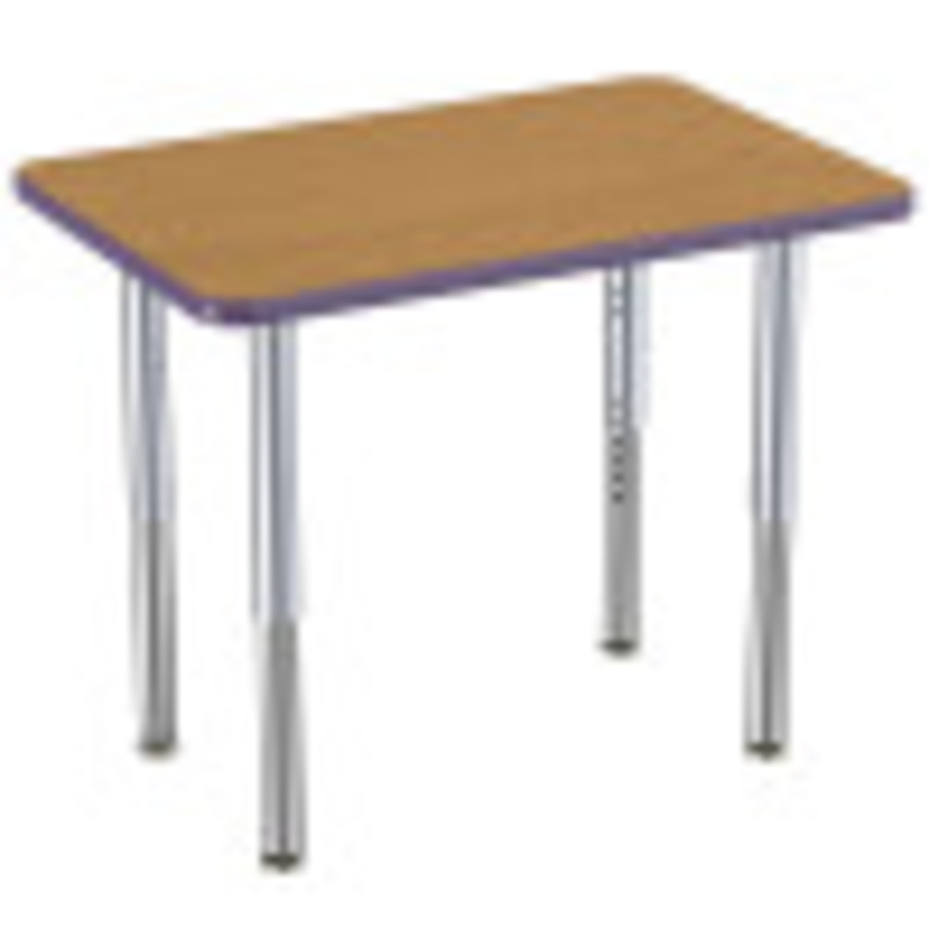 ECR4Kids 24"x36" Rectangular Contour Adjustable Table w/ Super Leg ...