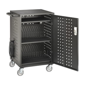 Shapes Series 30-Device Charging Cart w/ Electronic Lock & Pull-Out ...