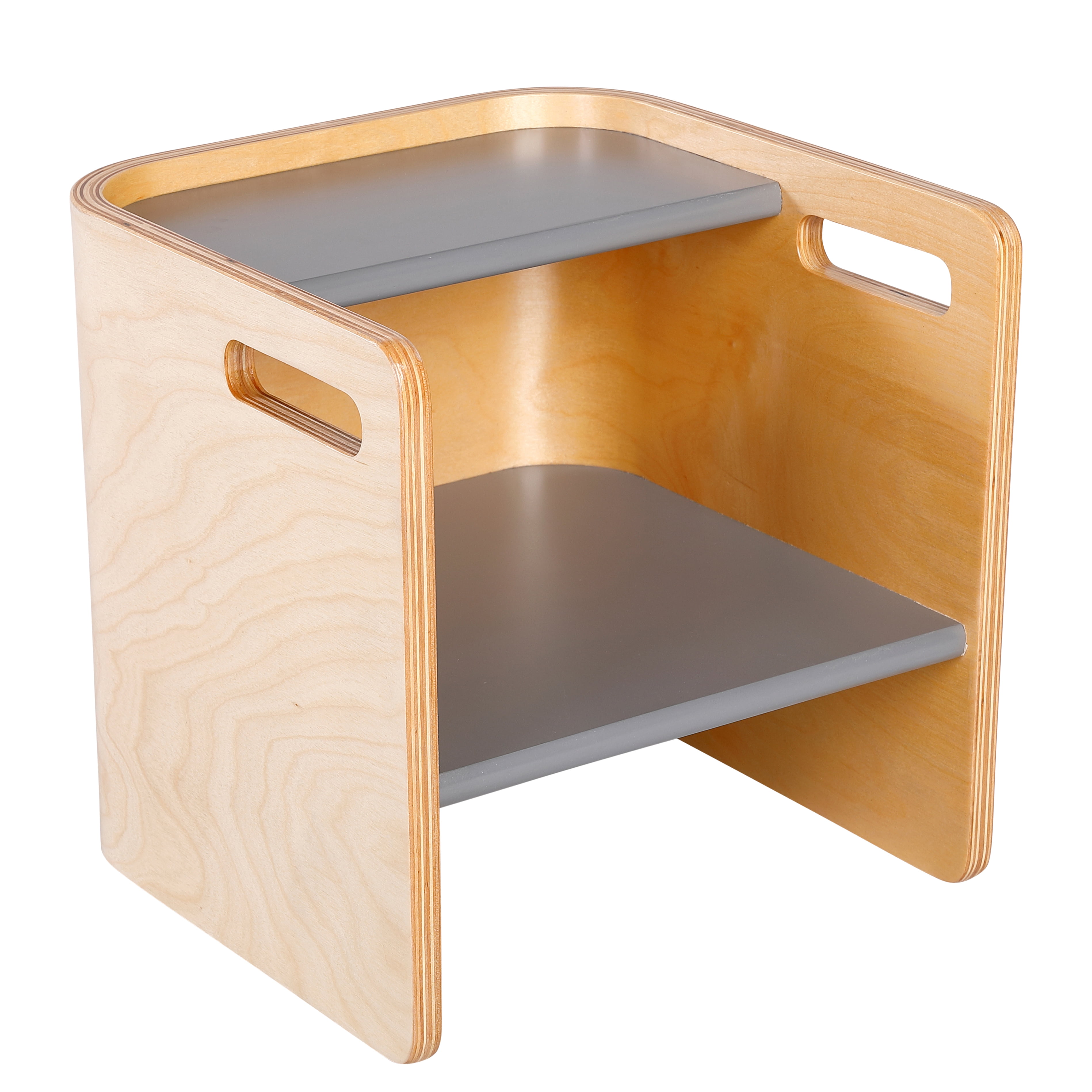 ECR4Kids Bentwood Multipurpose Toddler Cube Chair, Montessori Furniture ...