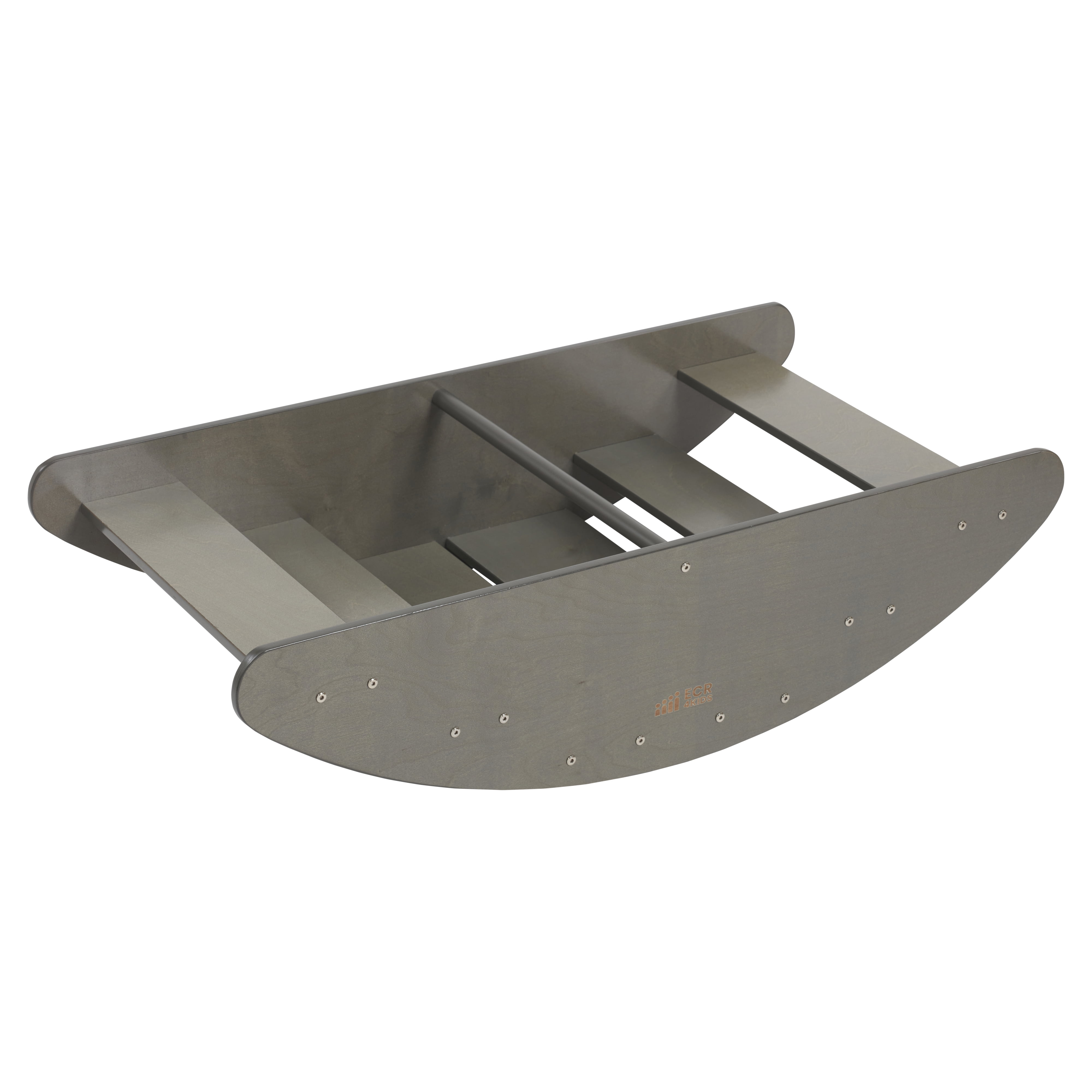 ECR4Kids Rocking Boat and Steps, Grey Wash - Walmart.com