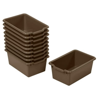 Brown Plastic Storage Totes Garden Storage Buying Guide | Ideas