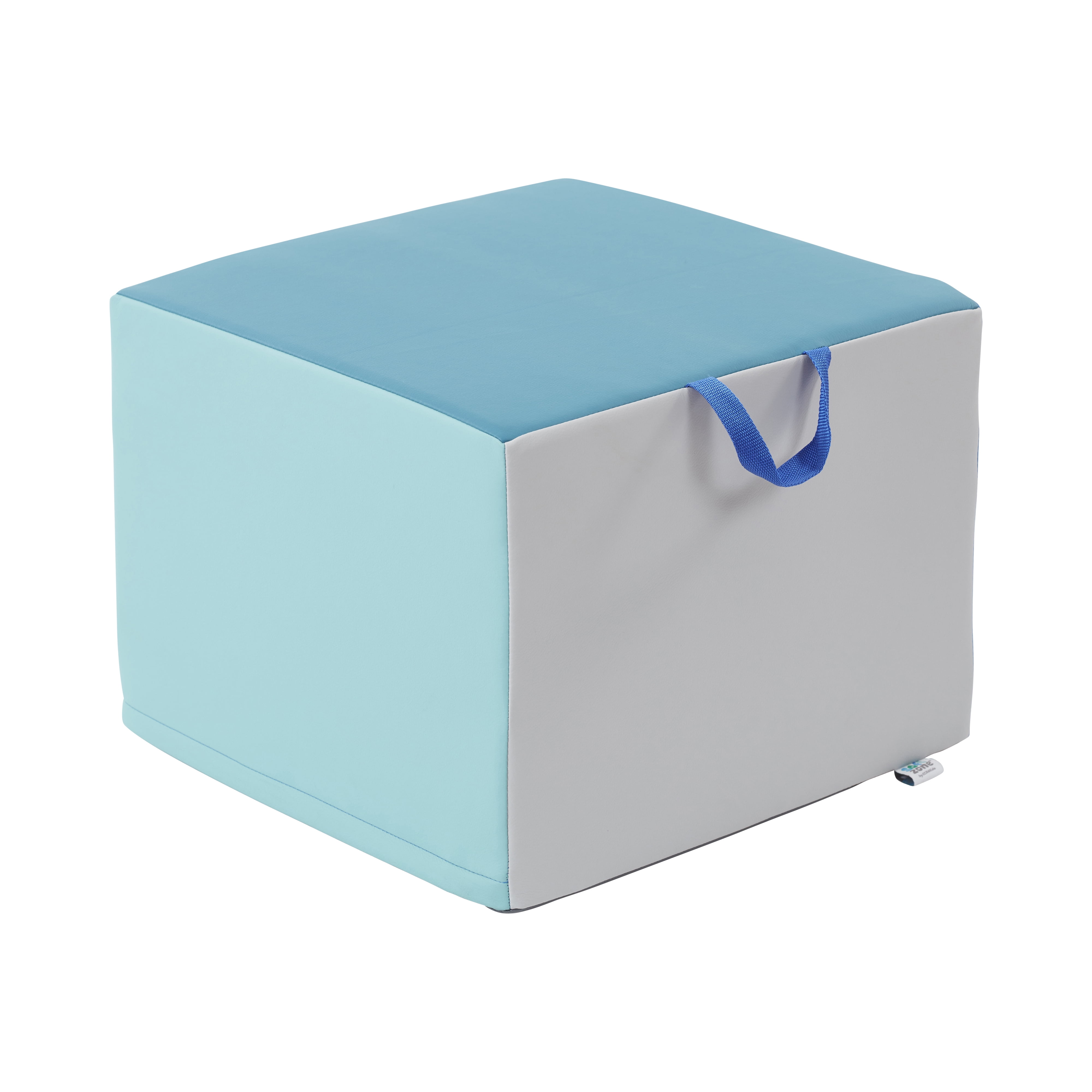 ECR4Kids SoftZone Adult Cozy Cube Seat with Handle, Classroom Furniture ...