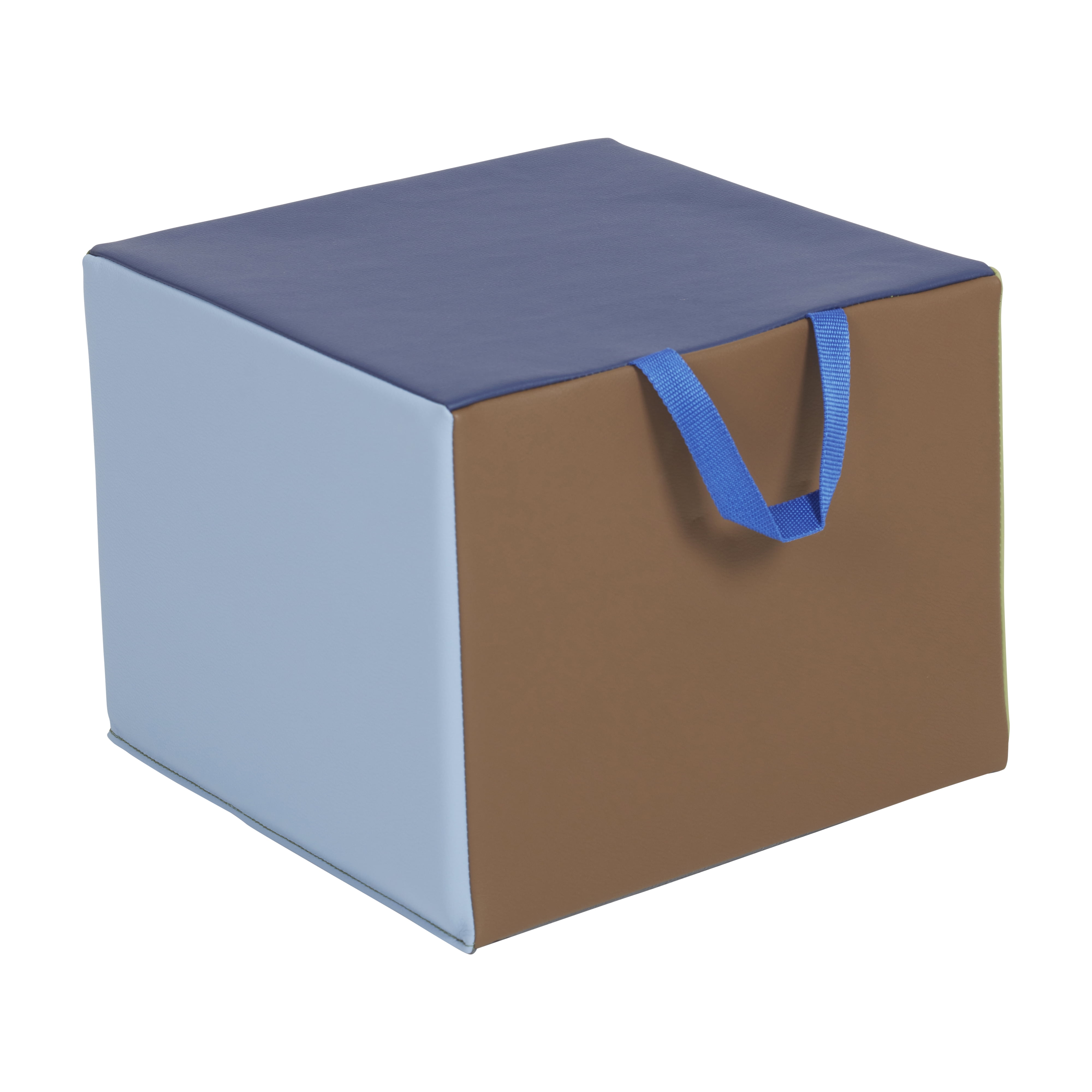 ECR4Kids SoftZone Adult Cozy Cube Seat with Handle, Classroom Furniture ...