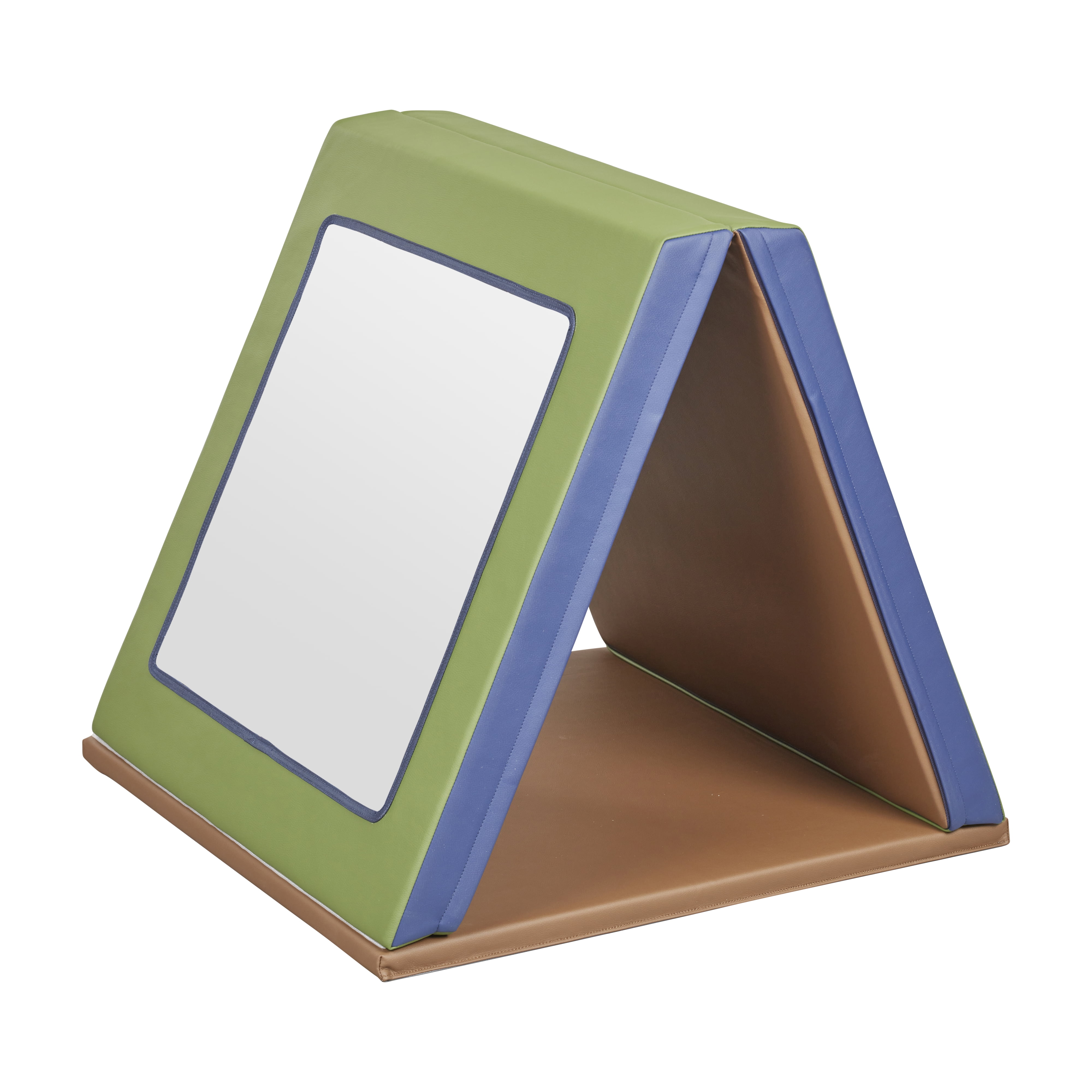 ECR4Kids SoftZone Folding Floor Mirror, Earthtone - Walmart.com