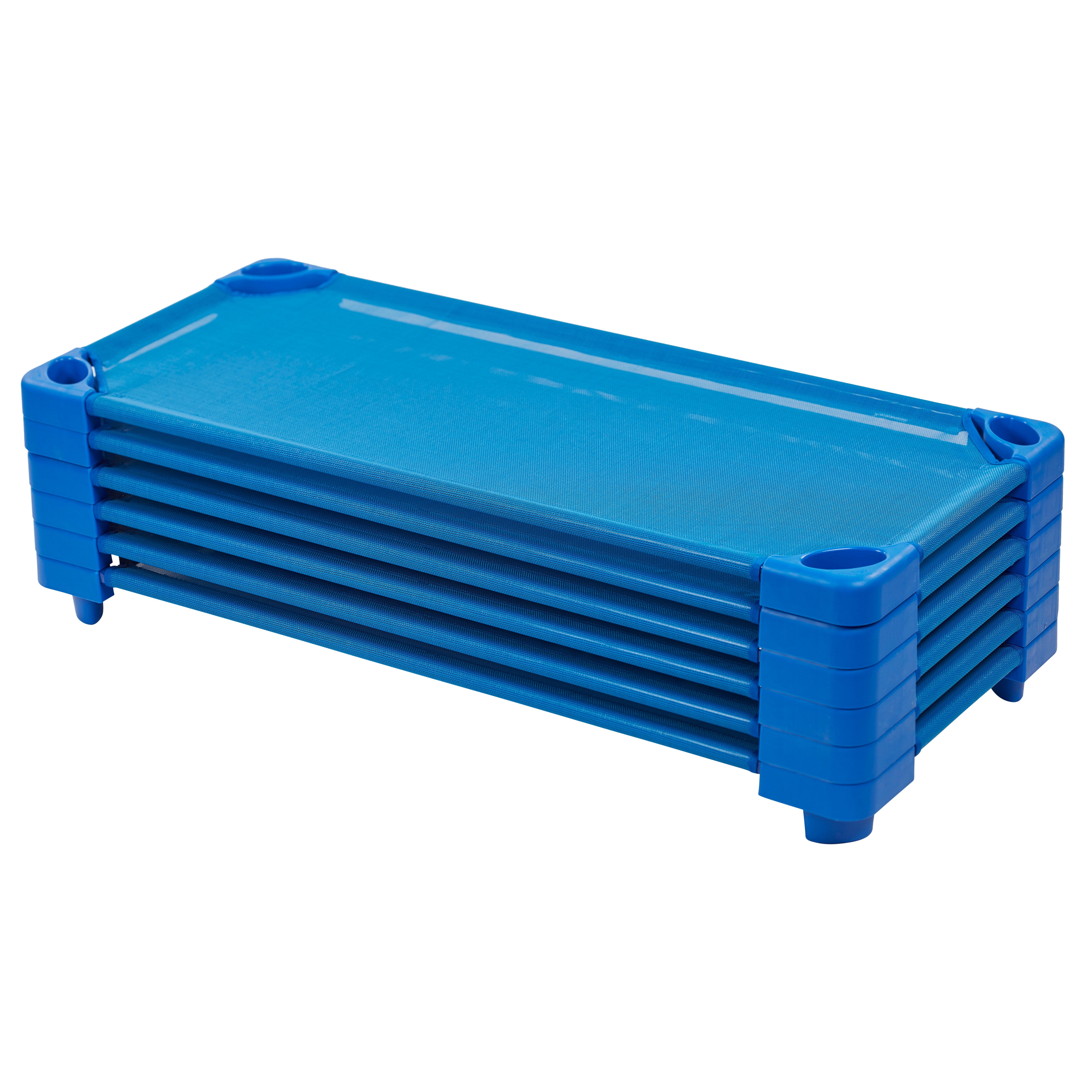 ECR4Kids Stackable Kiddie Cot, Ready-to-Assemble, Standard Size ...