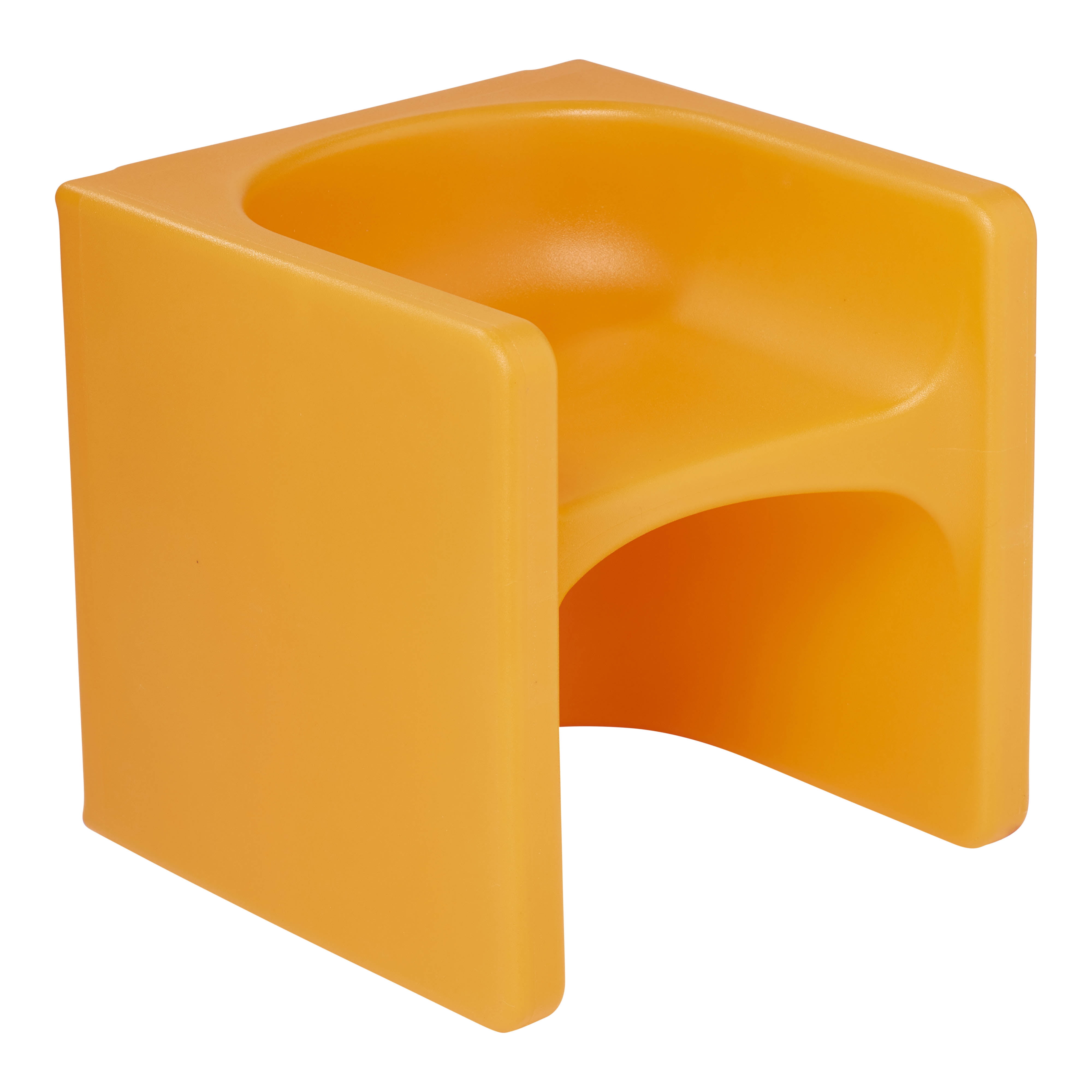 ECR4Kids Tri-Me 3-In-1 Cube Chair, Orange, 1 - Walmart.com