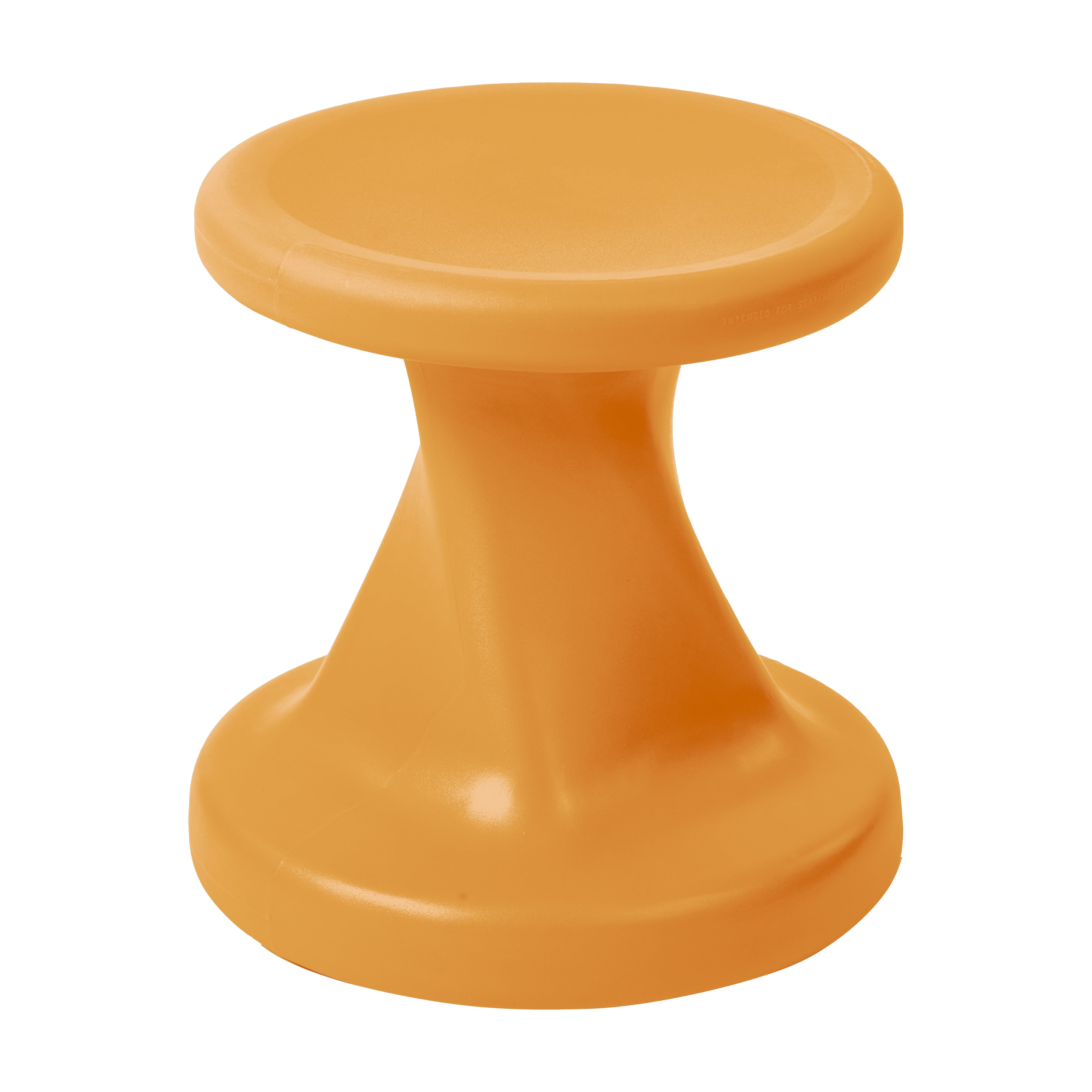 ECR4Kids Twist Wobble Stool, 14in Seat Height, Orange - Walmart.com