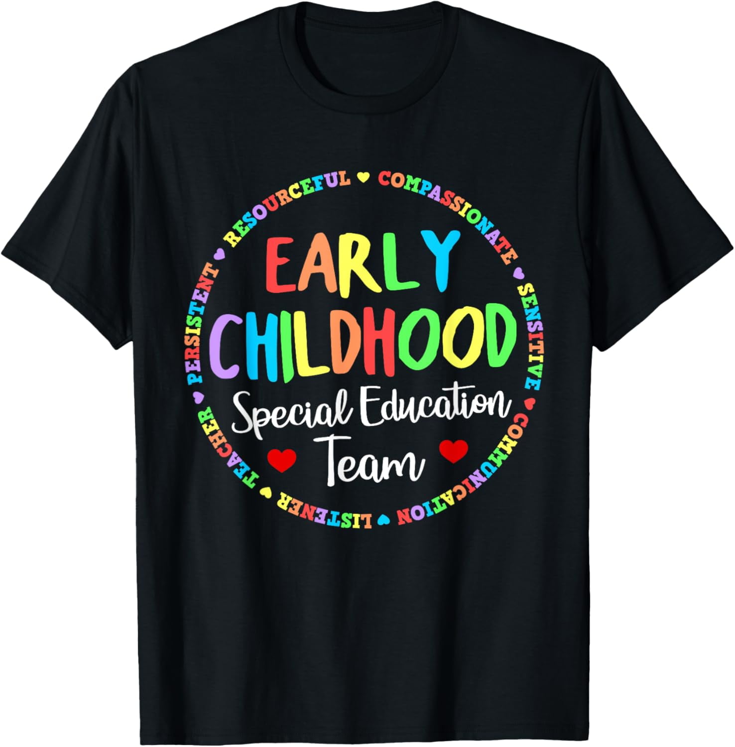 ECSE Early Childhood Education Special Education Daycare T-Shirt ...