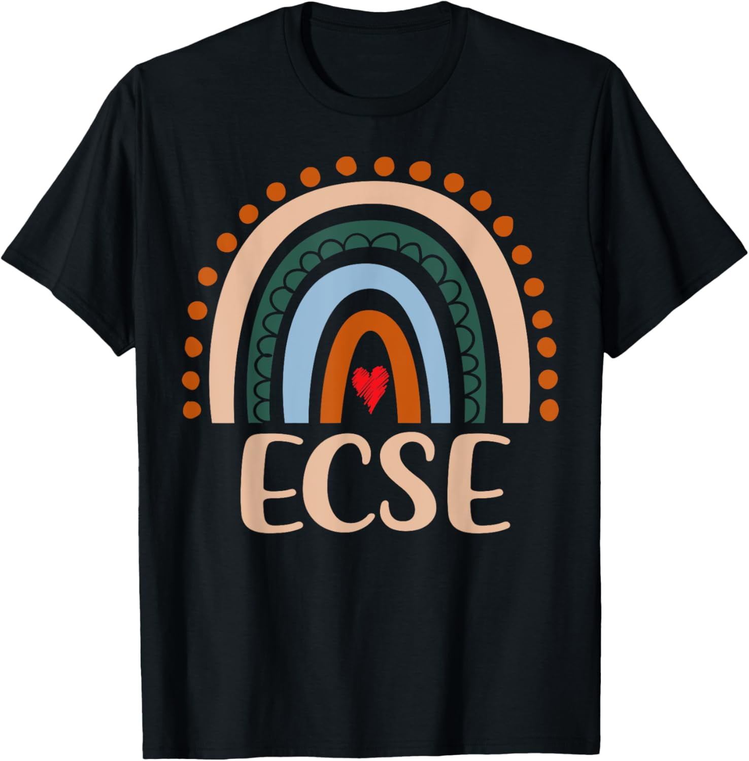 ECSE Rainbow Appreciation Day Hello Back To School T-Shirt - Walmart.com