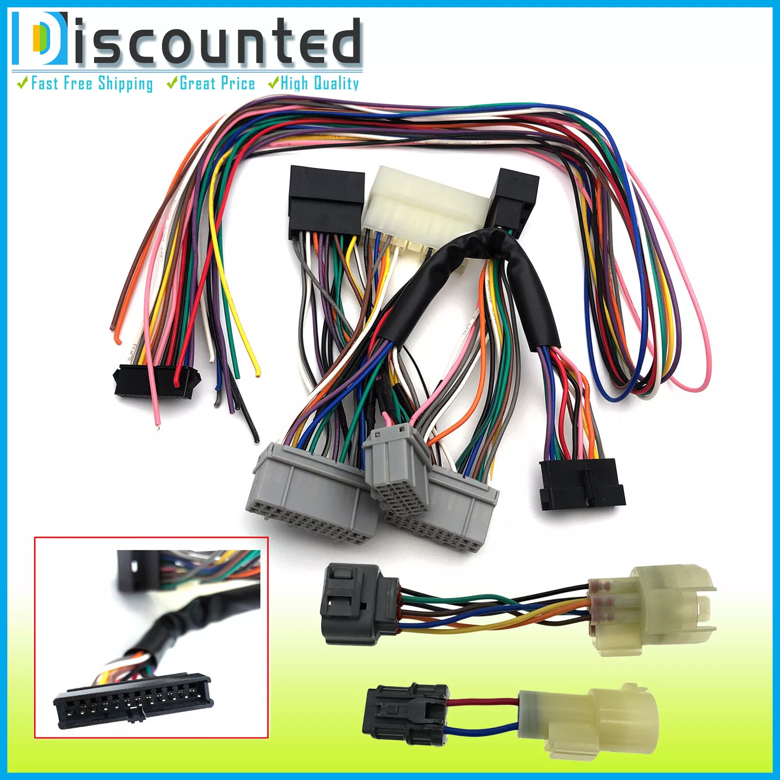 ECU OBD0 to OBD1 Jumper Conversion + Distributor Harness For Honda ...