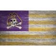 ECU Pirates 11'' x 19'' Distressed Flag Sign - Walmart.com