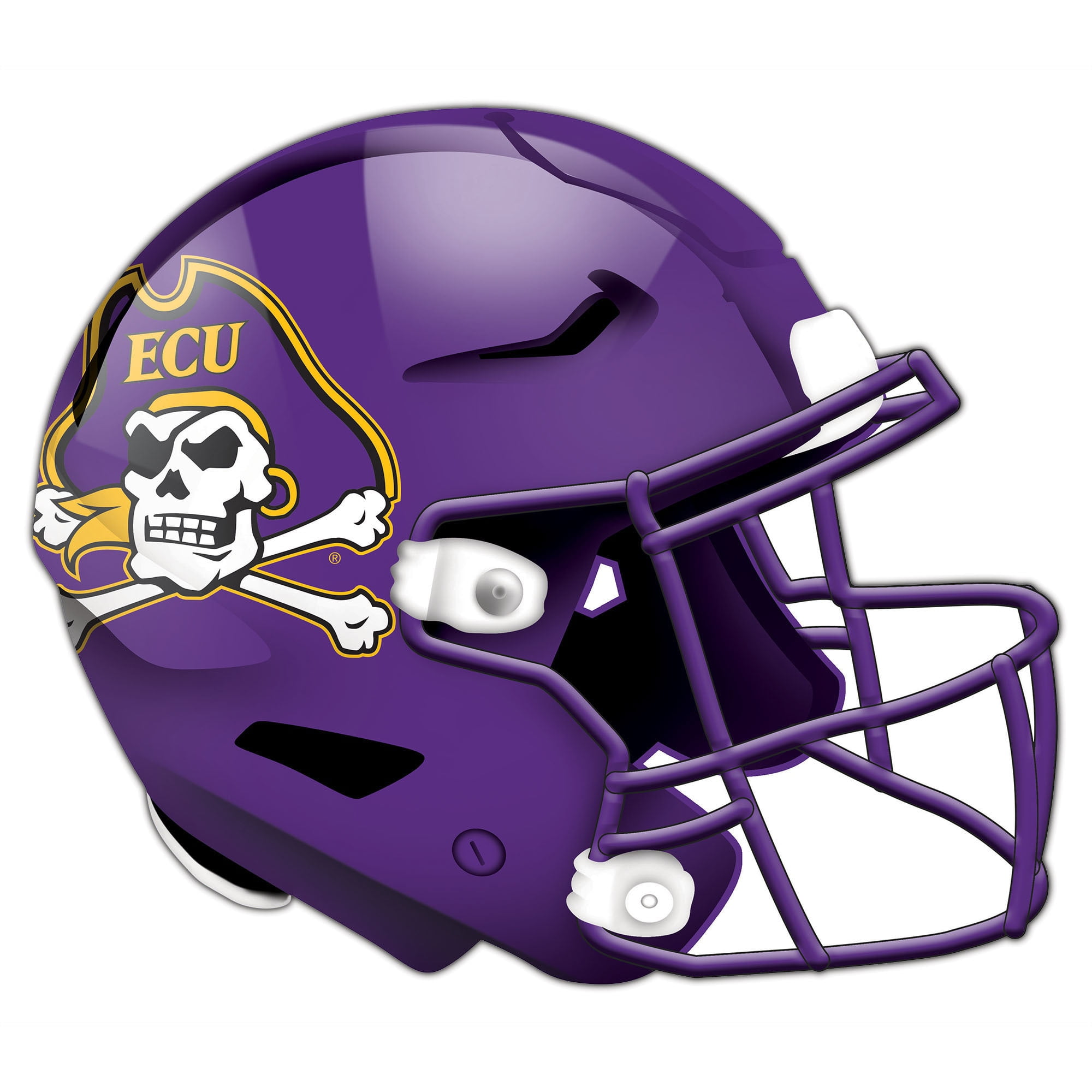 ECU Pirates 24'' Authentic Helmet Cutout - Walmart.com