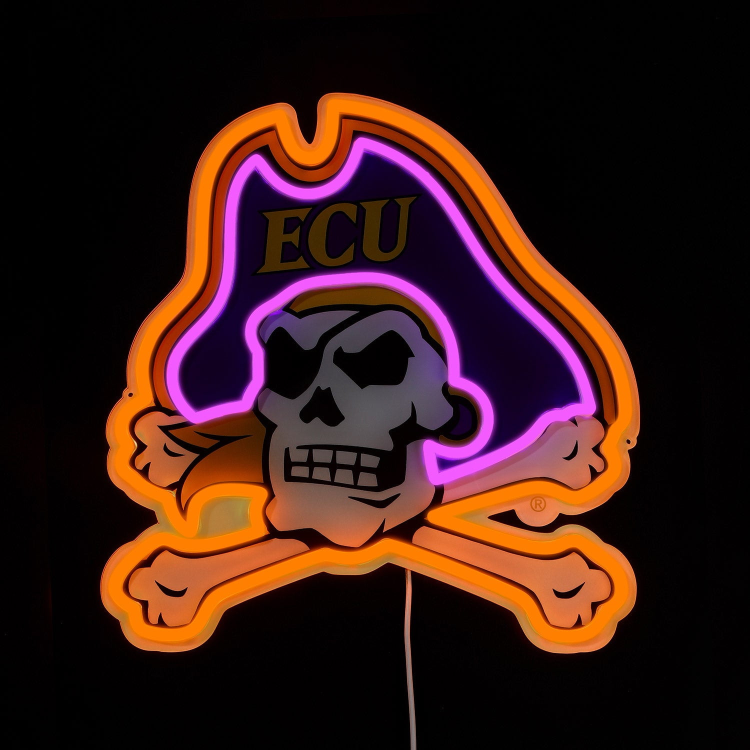 ECU Pirates LED Neon Sign - Walmart.com