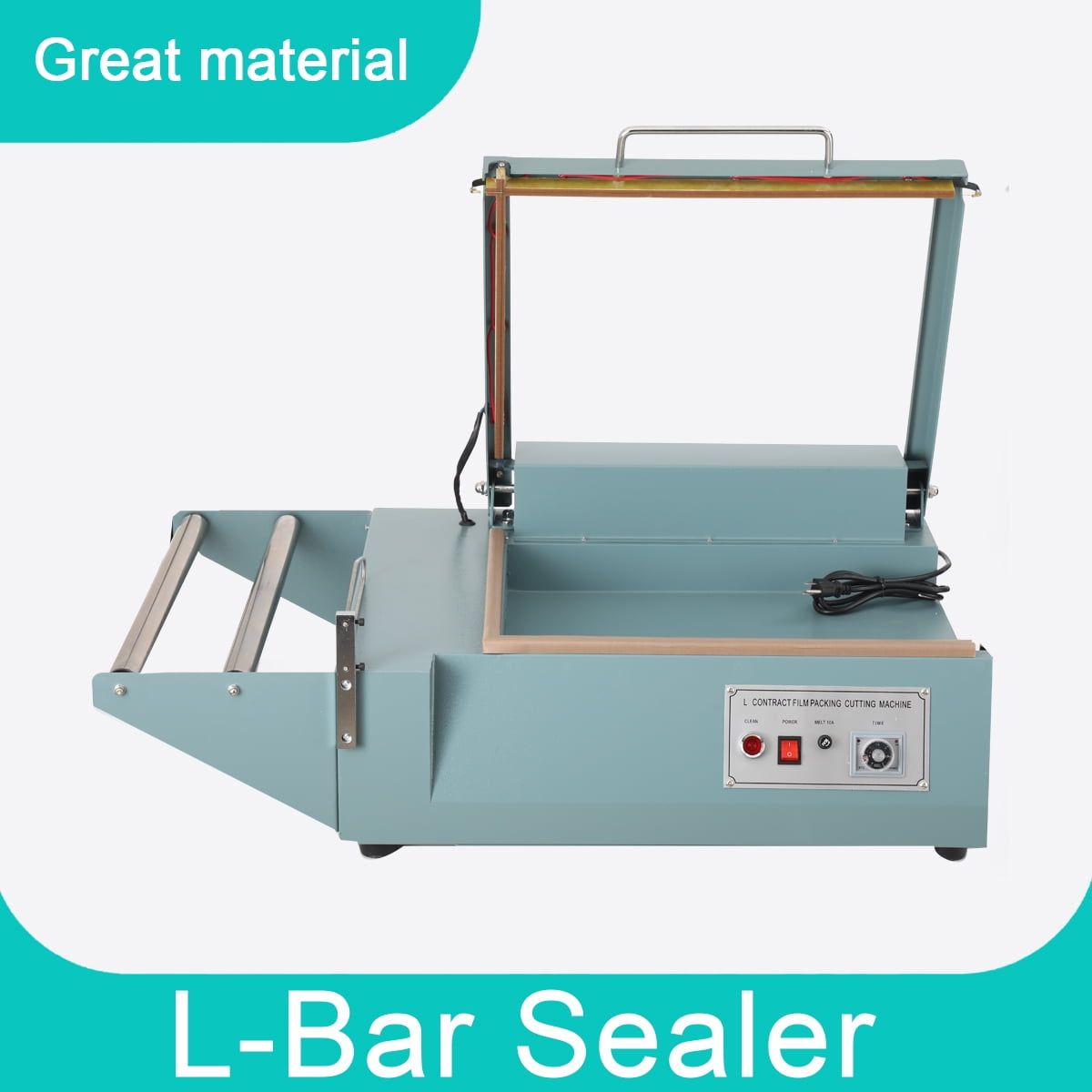 ECUTEE 1000W Sealing Machine L-bar Sealer Cutter Packing Machine Retail ...