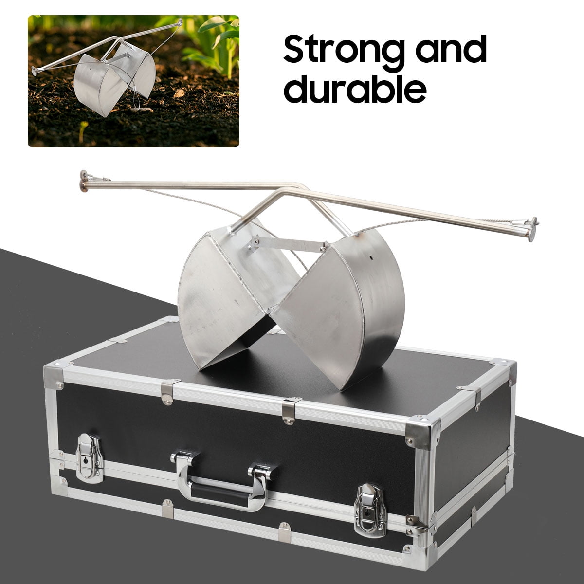 ECUTEE 3L Stainless Steel Van Mud Dredge Lake Bottom Sludge Sediment ...