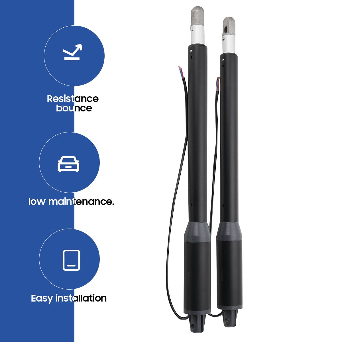 ECUTEE Automatic Dual Swing Gate Opener Kit, Electric Gate Opener for ...