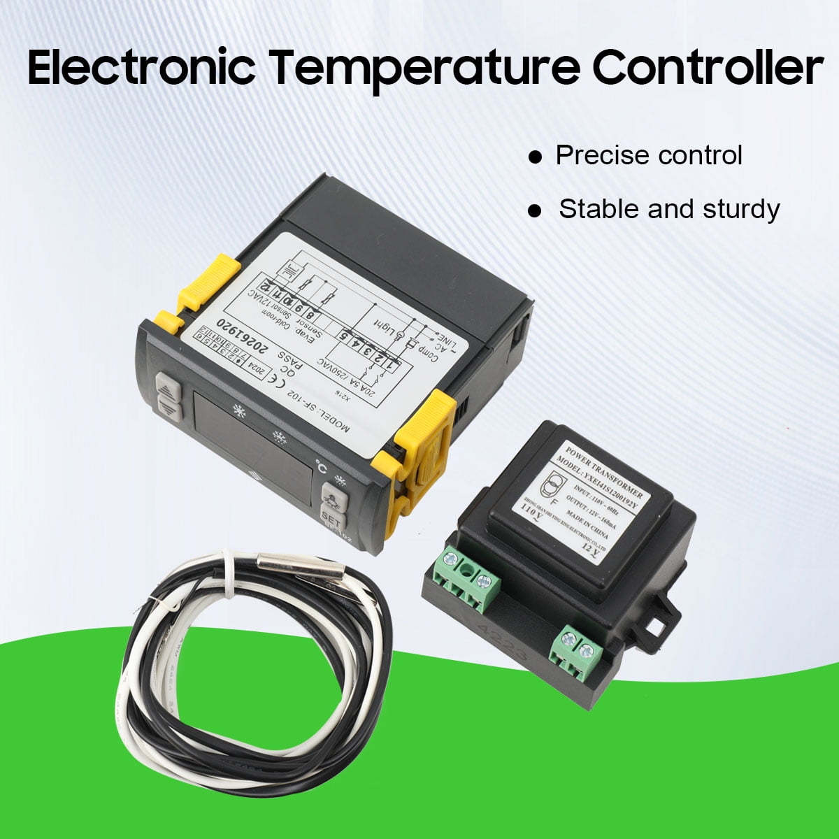 ECUTEE Electronic Temperature Controller, SF-102 110V Thermostat ...