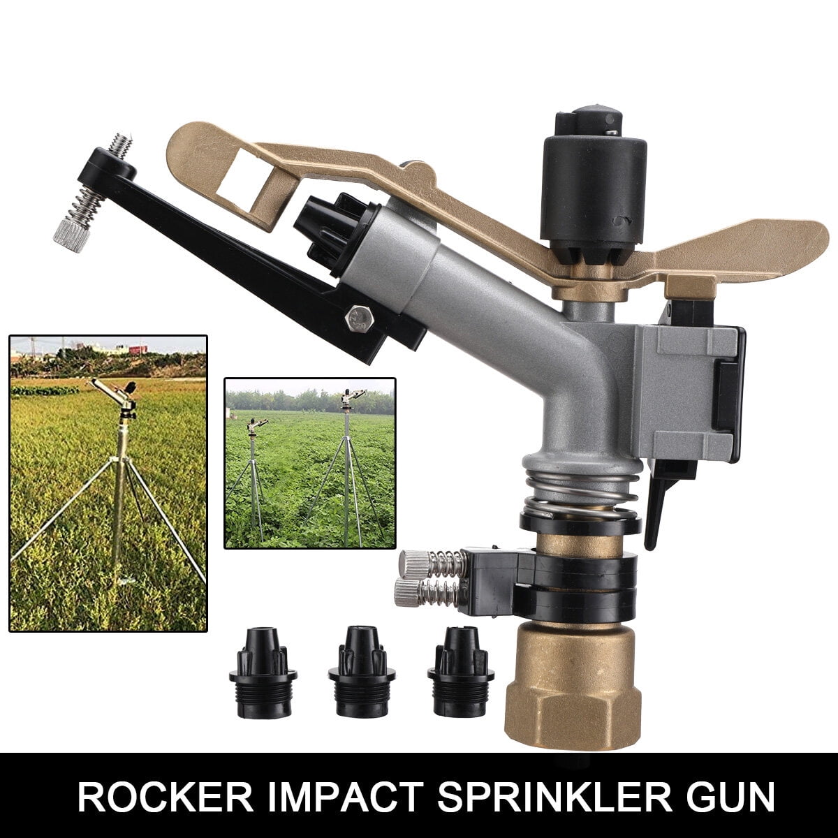 ECUTEE Garden Irrigation Sprinkler Agriculture Farm Big Range Covering ...