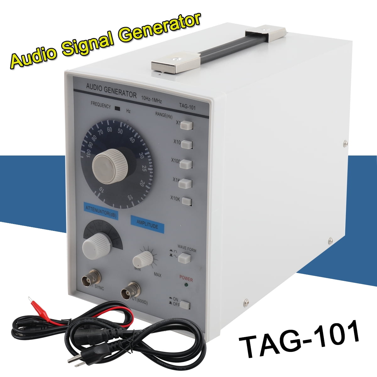 ECUTEE RAG101 Low Frequency Signal Generator 10Hz-1MHz Signal Audio ...