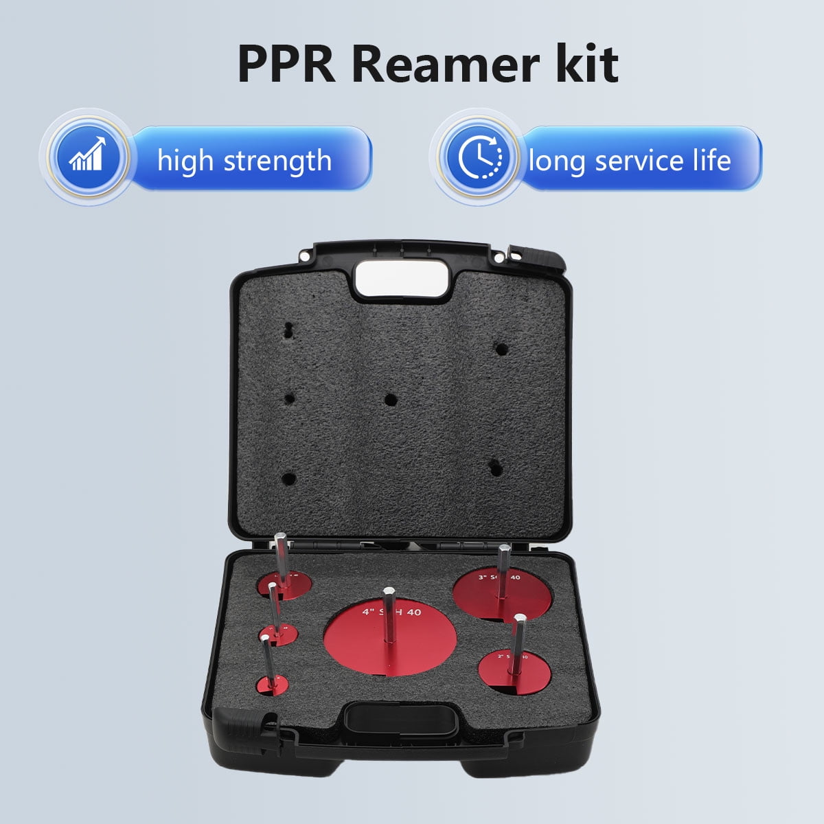 ECUTEE PVC Pipe Reamer, Plastic Pipe Fitting Reamers, Plastic Pipe ...