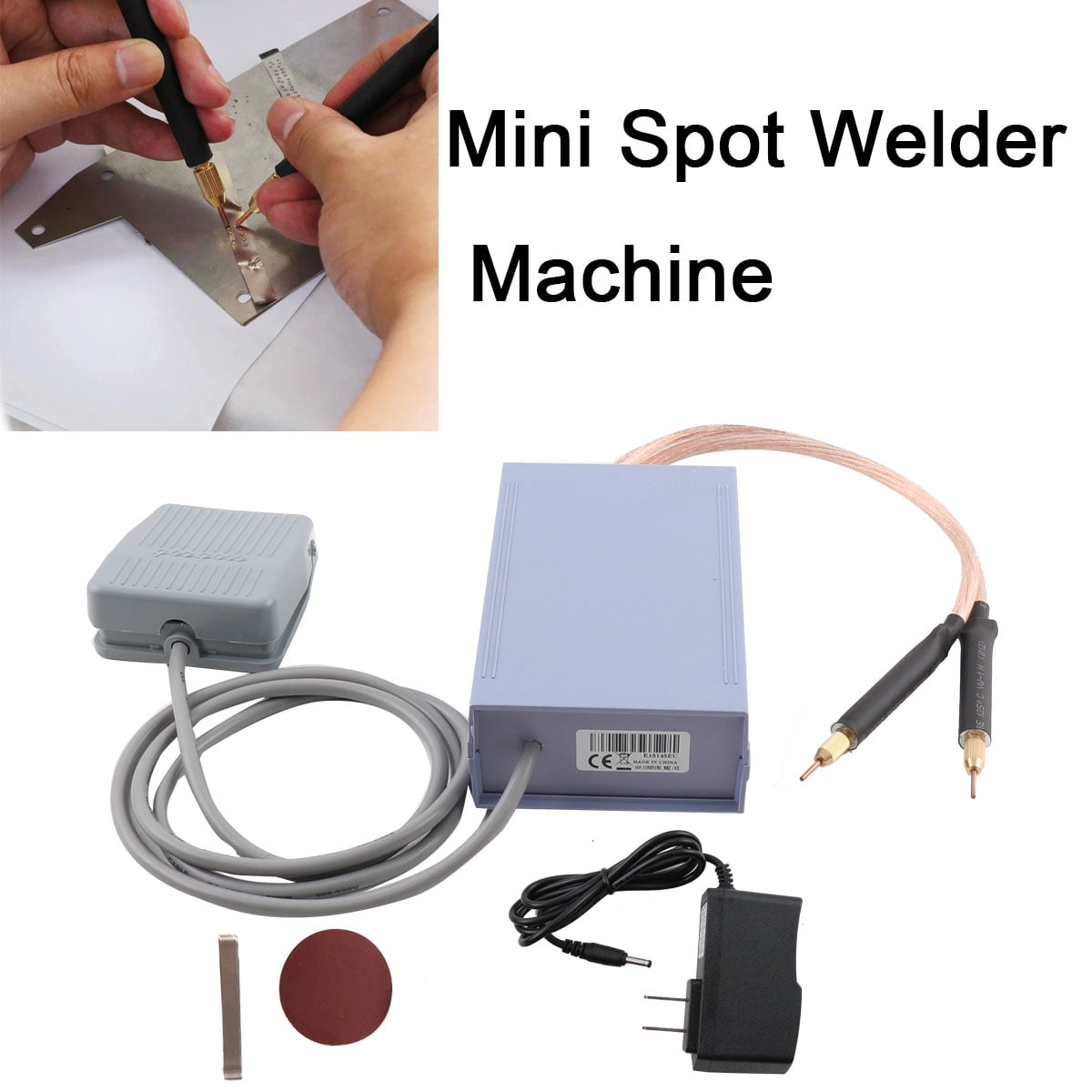 ECUTEE Portable 5000W Mini Spot Welder Machine DIY Kit 18650 Battery ...