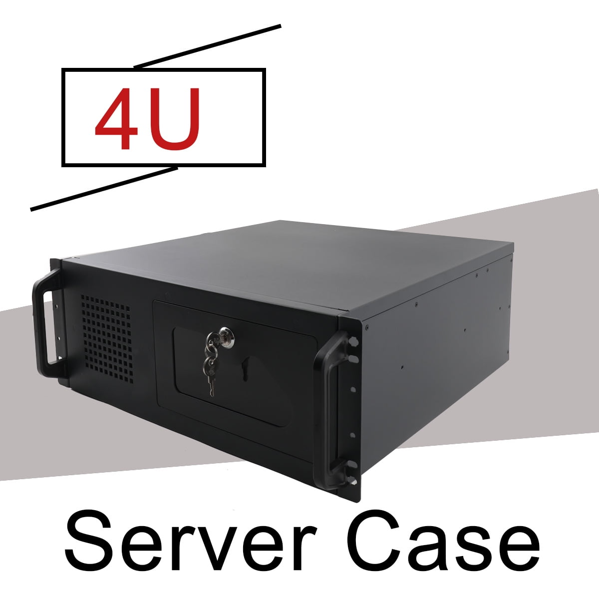 ECUTEE SL-450A SGCC 4U Server Chassis Rackmount Case 7 3.5IN HDD Drive ...