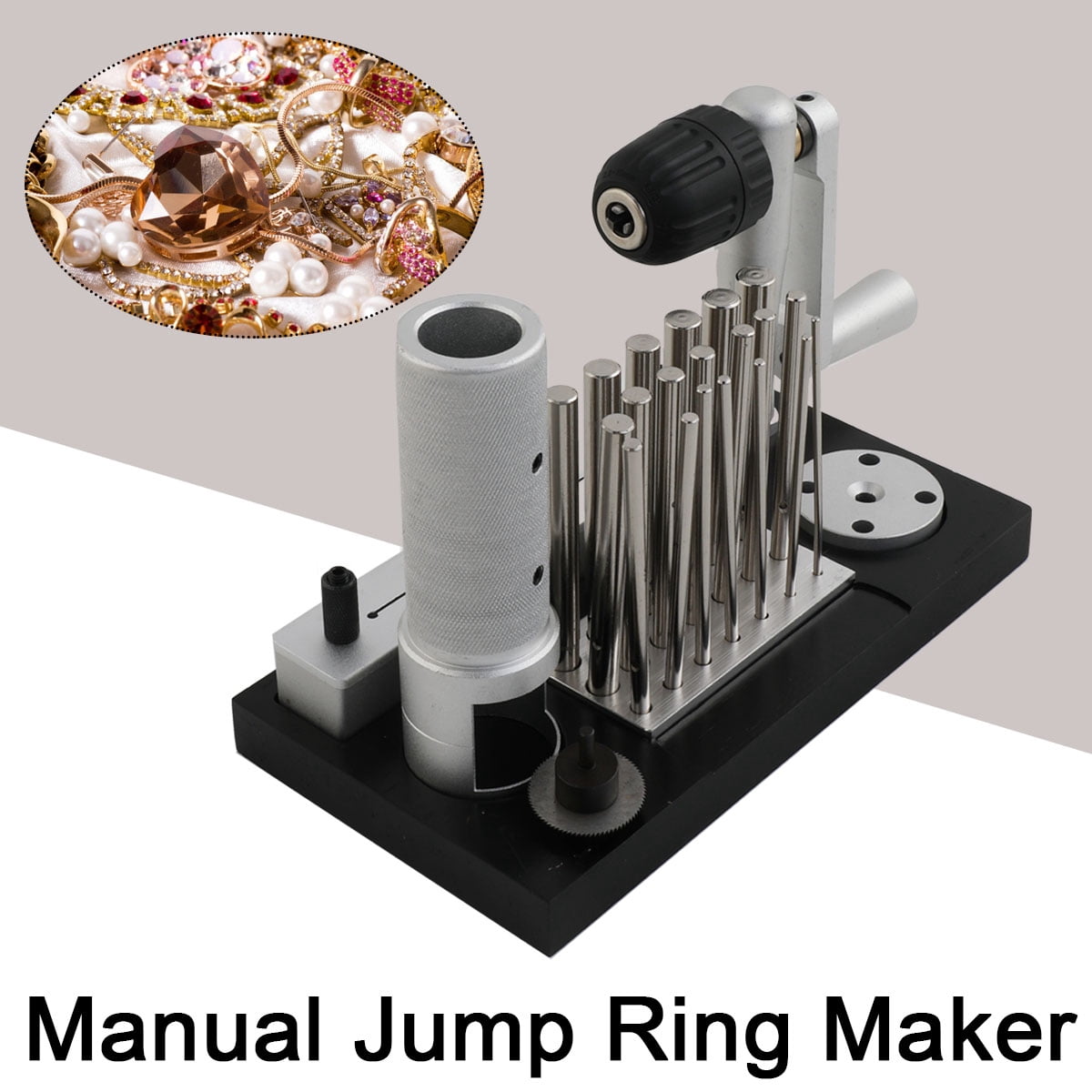 ECUTEE Stainless Steel Jump Ring Maker Machine, Professional Jewelry ...
