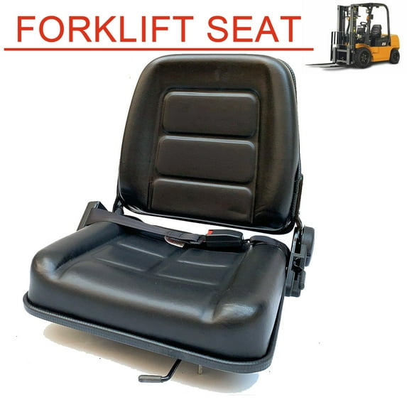 ECUTEE Universal Compact Tractor Seat with Brackets for Forklift Mower ...