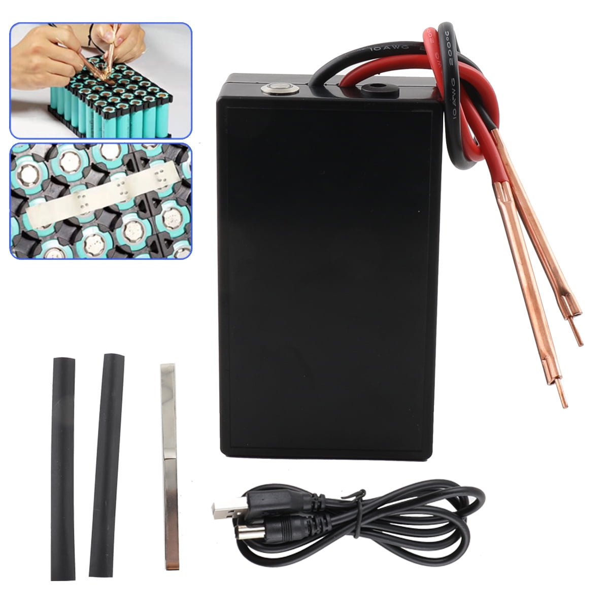 ECUTEE Upgraded Enhanced Rechargeable Portable Spot Welder Machine 6 ...