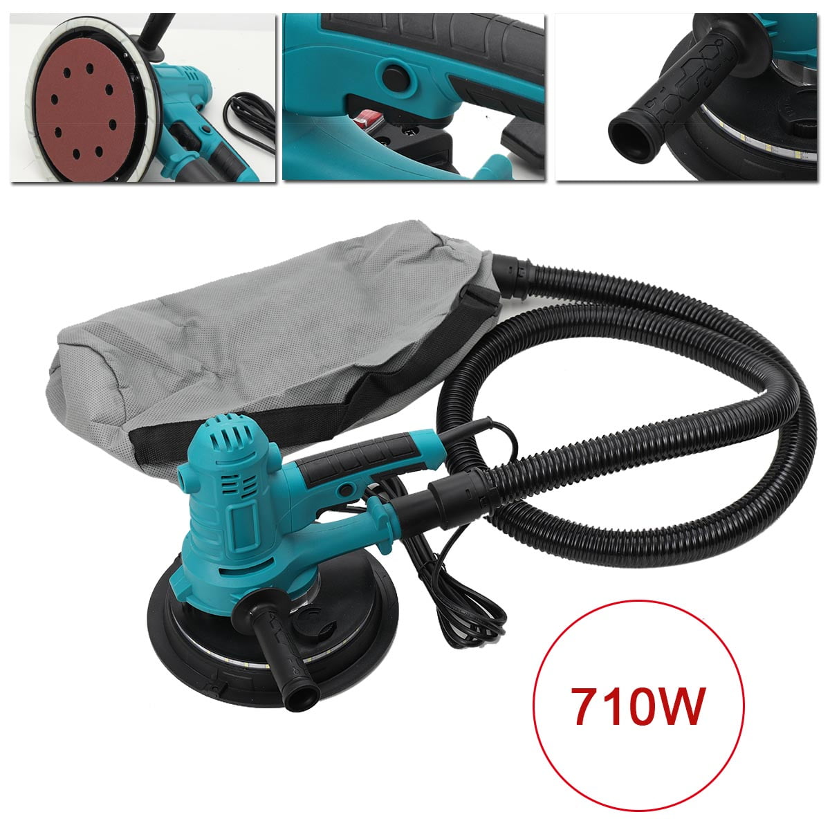 ECUTEE Variable Speed Handheld Drywall Sander with Dust Hose and ...