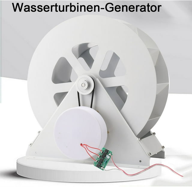ECUTEE Water Turbine Generator Hydroelectric Generator, Outdoor Wind ...