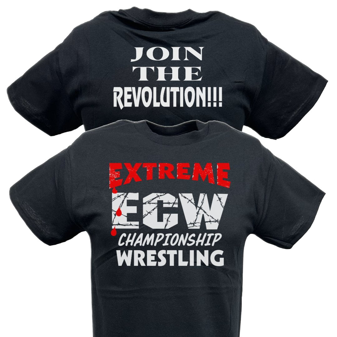 ECW Championship Wrestling Join The Revolution T-shirt - Walmart.com