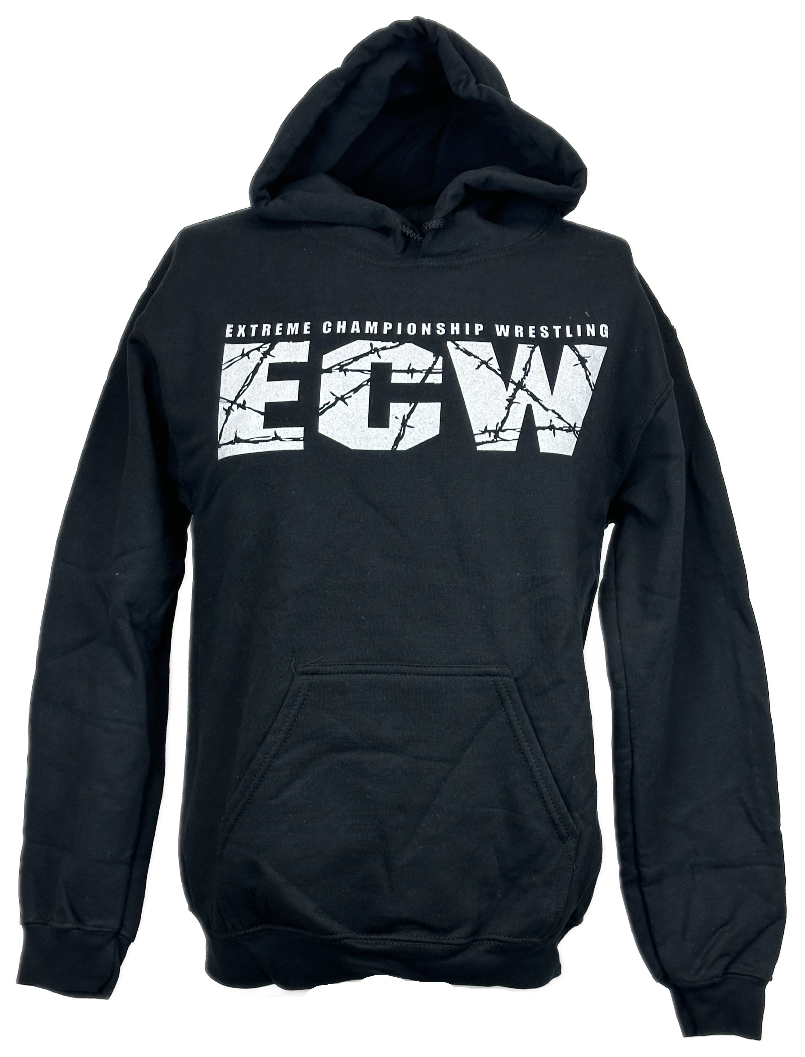 ECW Extreme Championship Wrestling Black Pullover Hoody Sweatshirt ...