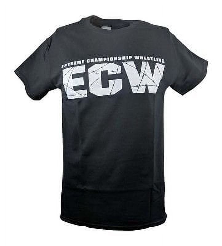 ECW Extreme Championship Wrestling White Logo T-shirt XXL - Walmart.com