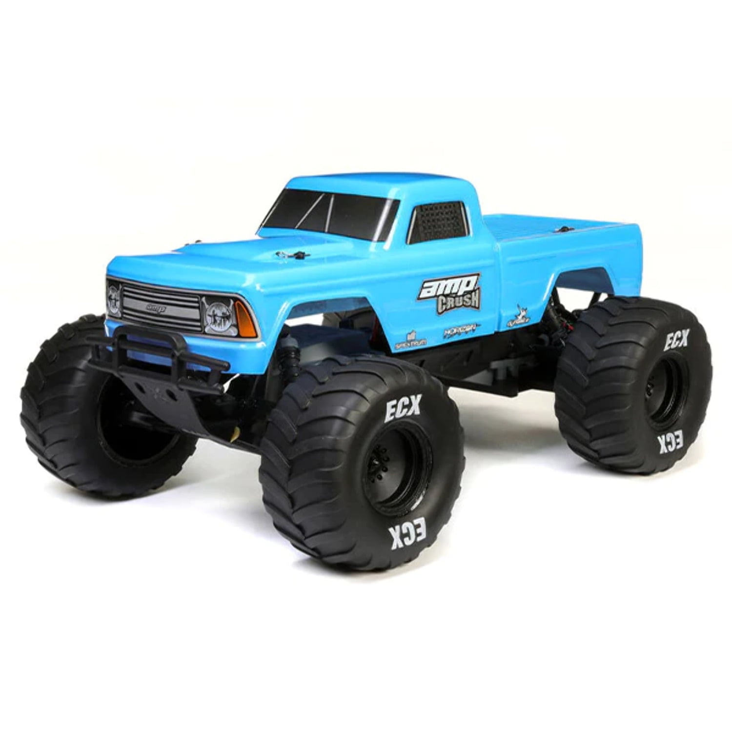 ECX Monster Truck 2WD RTR Radio Control Cars, Blue, 19.9 lbs - Walmart.com