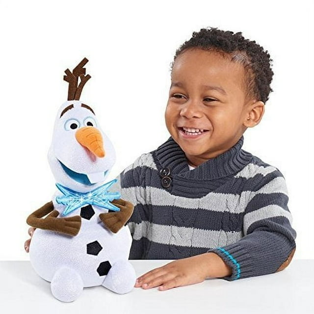 ECXLUSIVE Disney Frozen OLAF s ADVENTURE 12-inch Light-Up Bow Tie OLAF ...