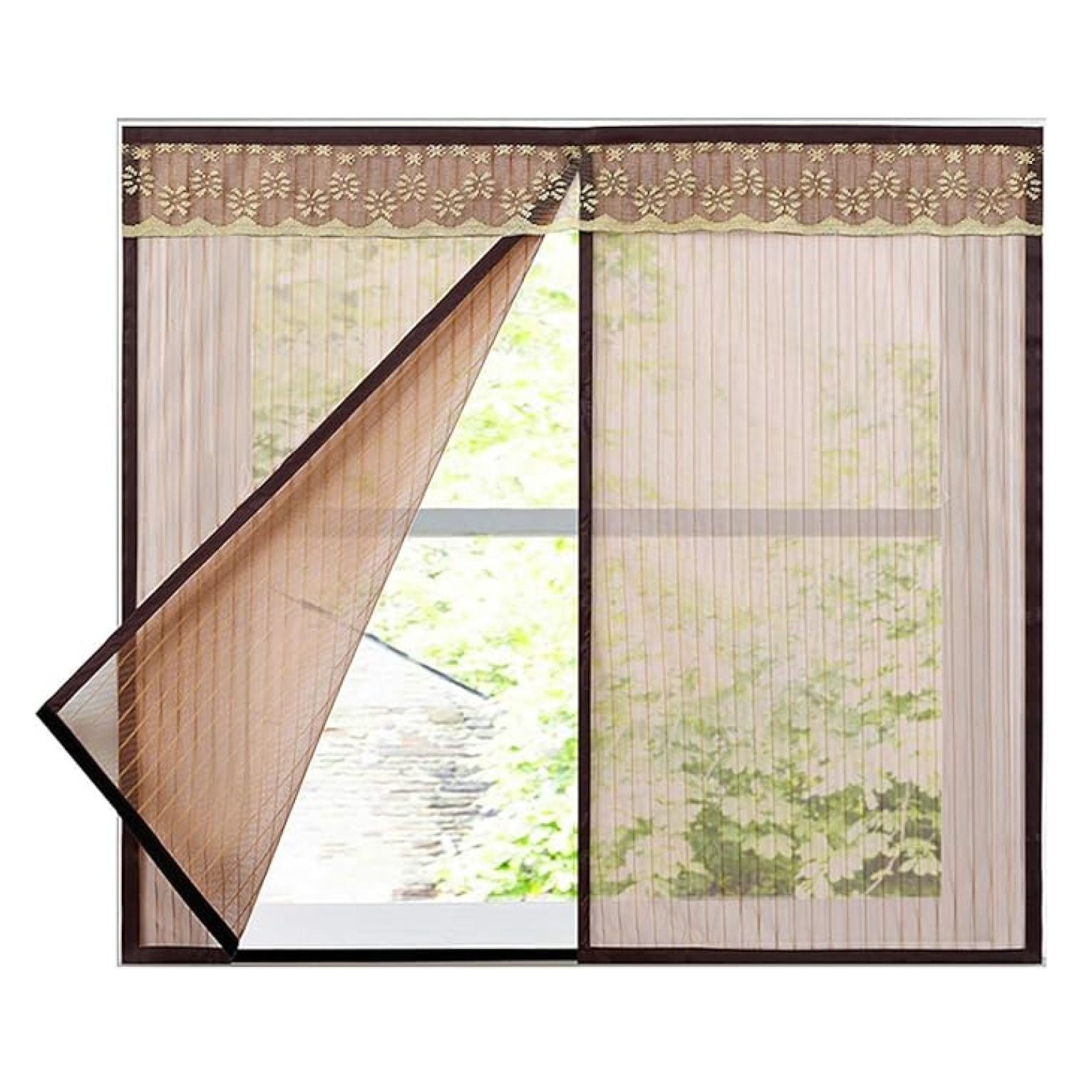 ECYC Window Screen Self-Adhesive Invisible Magnetic Screens Magnet ...