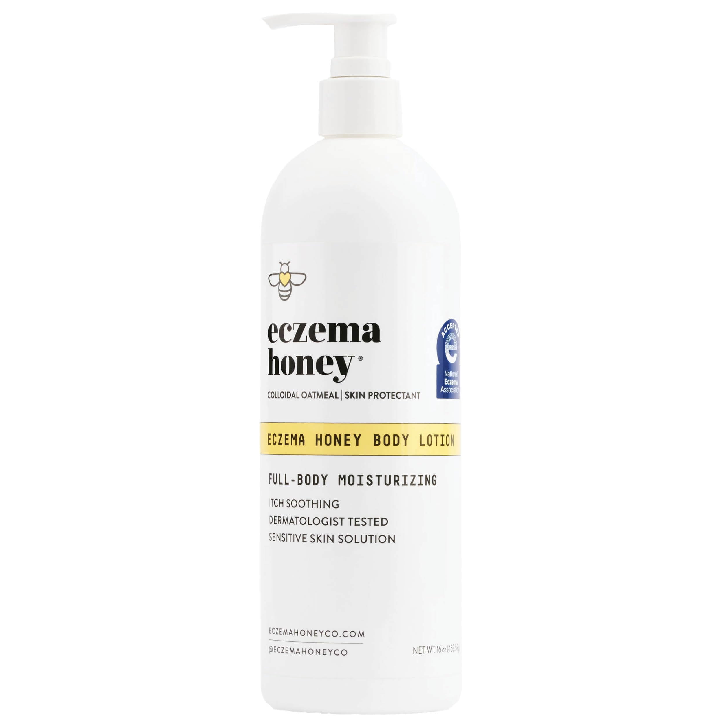 ECZEMA HONEY Oatmeal Body Lotion - Hand & Body Cream for Eczema Relief ...