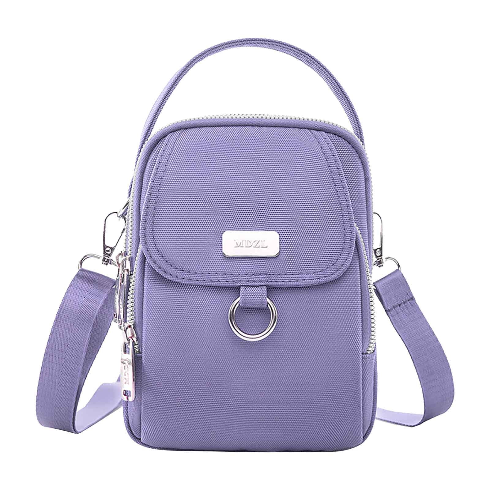 ECZHAW Small Crossbody Purse Bag Shoulder Bags for Women Multi Pocket ...
