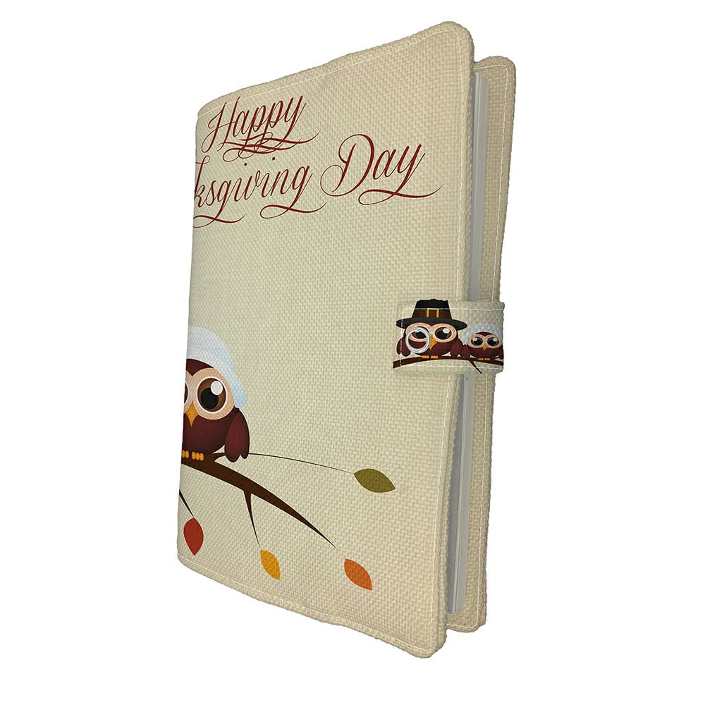 ECZJNT Abstract Thanksgiving Day Special Objects Book Cover Book ...